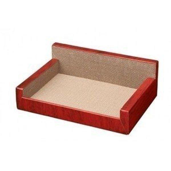 爪とぎとベッドが一緒になった！愛猫用グッズ☆ネコちゃんがリラックスしてくつろげるよう開発されたラウンジです。どこでも爪をとげるよう、本体内側はすべて爪とぎを使用。ベッドとしても、爪とぎとしても◎猫ちゃんが大好きなマタタビ付きです。●商品サイ...