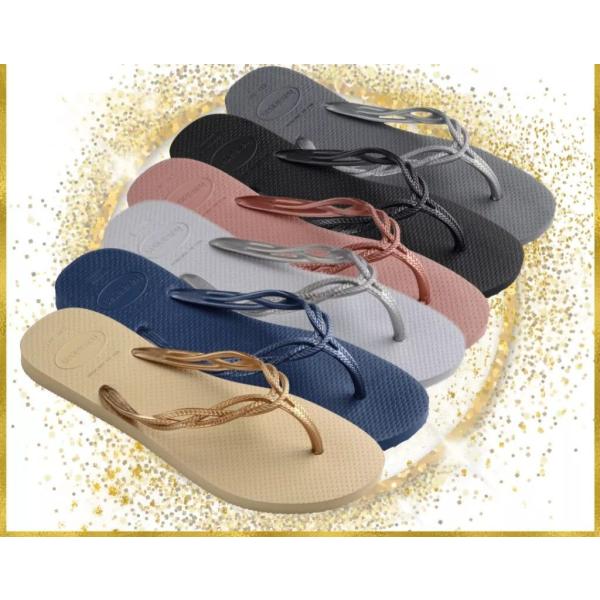 ストラップのデザインが特徴的な、シンプルなのにちょっぴりゴージャスなFlash Sweet.ヒールのタイプ: フラットストラップの種類: トング留め具の種類: スリップオンこちらのサイズはブラジルサイズ「37/38」となります。日本サイズ「...