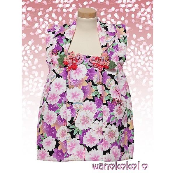 ポリエステル洗える三歳用被布コート(単品)です。お手持ちの産着を加工してその上にこちらの被布コートを合わせて七五三・お正月・ひな祭りなどの御祝儀にいかがでしょうか？