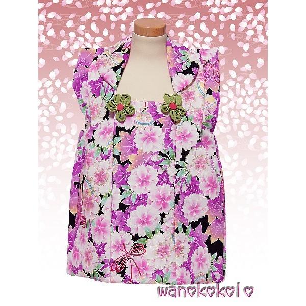 ポリエステル洗える三歳用被布コート(単品)です。お手持ちの産着を加工してその上にこちらの被布コートを合わせて七五三・お正月・ひな祭りなどの御祝儀にいかがでしょうか？