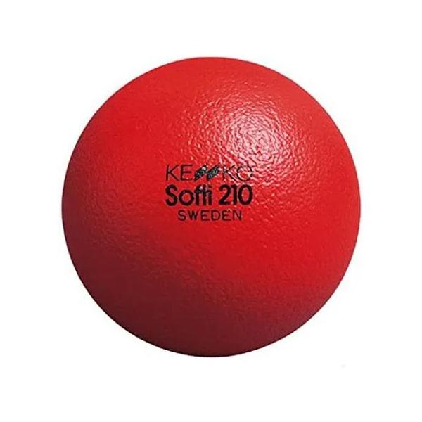 ●スポンジにコーティング加工をしているボール。●全国小学校体育研究連盟推薦品【サイズ】直径約210mm【質量】約200g【材質】表皮：特殊樹脂コーティング、内部：スポンジ