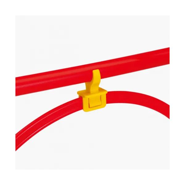 ●リングとスティックを接続。●5個1組。【サイズ】長さ6.4×幅3.9×厚さ2.7cm【重量】1個　14g【材質】ポリプロピレン（耐衝撃材入り）