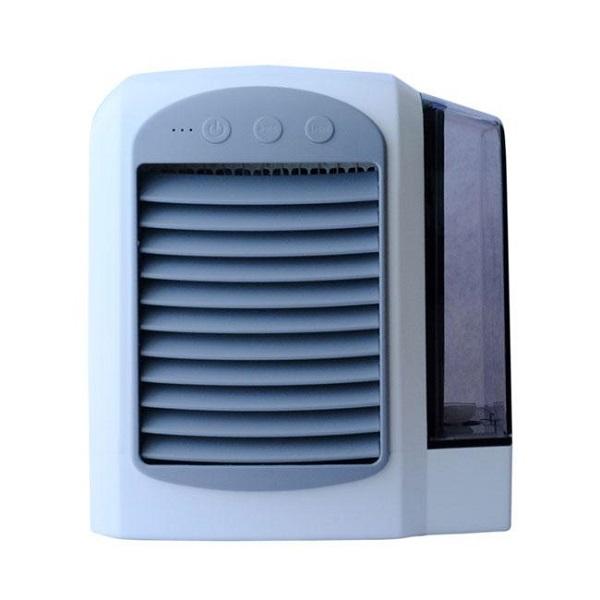 気化熱の原理を利用して温度をやさしく下げる消費電力の少ないUSB給電タイプです。●風向き調整可能なルーバー●風量は弱・中・強の3段階調整●注水しやすいタンク式採用●風量がひと目が分かるLED搭載●タンクの水量が見やすいライト付きデスク上でも...