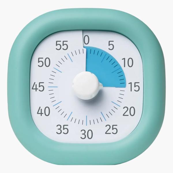 ●時間の経過とともにフィルムが回転、色面が減っていくので、時間の経過を視覚的に実感できます。【サイズ】商品：103×101×46mm、パッケージ：190×120×55mm【質量】205g【材質】主要材質：ABS【付属品】テスト用単4形電池×2個