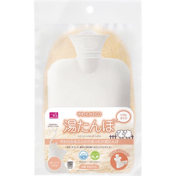 ●電気を使用せず、お湯を使ってあたためるのでエコロジー。●ソフトタイプの湯たんぽだから、折りたたんで持ち運ぶにも便利です。【サイズ】湯たんぽ：5.5×15×25.5cm、カバー：2×16×26cm【重量】198g【容量】800mL【材質】本...