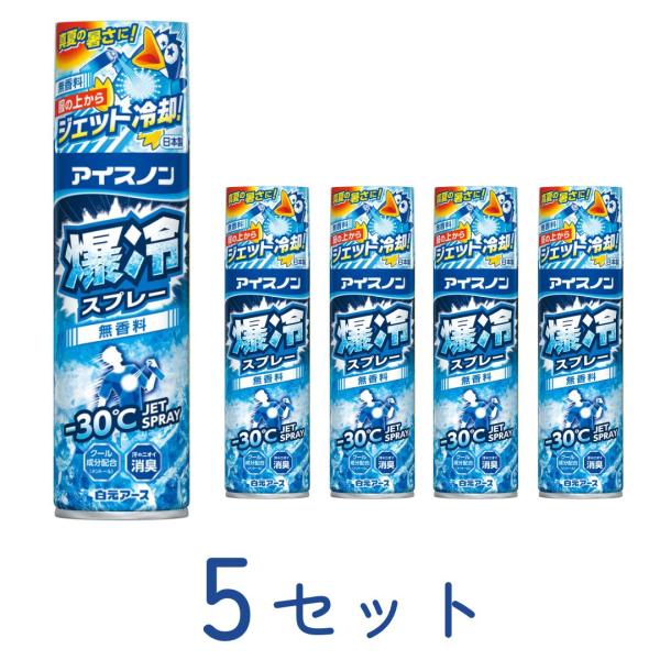 ●服の上からスプレーするだけで、−３０℃※以下のジェット冷気が暑さでほてった体を服の上から瞬時に冷却！●服についた汗のニオイを消臭。●クール成分（メントール）配合。●無香料。●たっぷり使える大容量サイズ。　※２５℃における、噴射口から１０ｃ...
