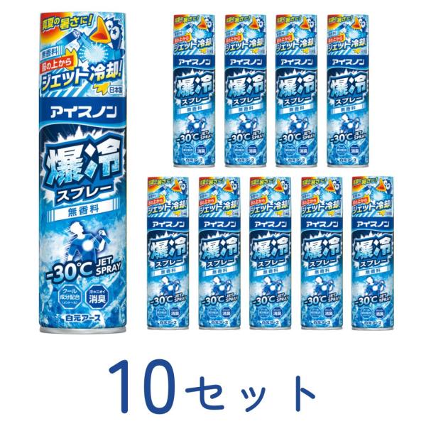 ●服の上からスプレーするだけで、−３０℃※以下のジェット冷気が暑さでほてった体を服の上から瞬時に冷却！●服についた汗のニオイを消臭。●クール成分（メントール）配合。●無香料。●たっぷり使える大容量サイズ。　※２５℃における、噴射口から１０ｃ...
