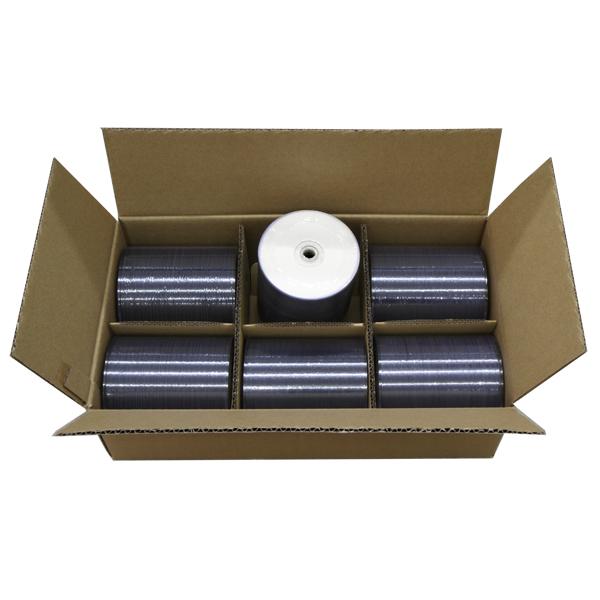 【仕様】用途：データ用レーベル面：ホワイトレーベル/ワイドプリンタブル容量：4.7GB速度：1-16倍速枚数：600枚(100枚シュリンクパック×6)ケース：なしベトナムRITEK製※レーベル面がツルツルした質感。