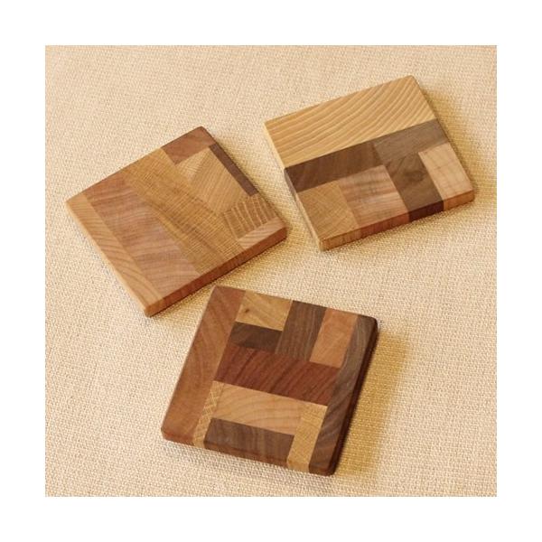 ■商品名 ： コースター イロイロ （3枚セット）■商品説明： いろんな木の色で作ったオシャレな木製のコースターです■キーワード ： コースター/敷台/花台/プレート/ギフト/プレゼント/木製/無垢材※送料無料。ただし、沖縄と離島は別途料金...