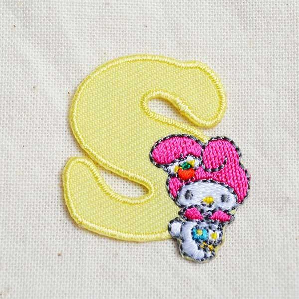 マイメロディ アルファベット シール&amp;アイロンパッチ / my melody alphabet Seal&amp;Iron Patch女の子に大人気！サンリオ(Sanrio)のウサギをモチーフに赤ずきん風にしたキャラクター・マイメロ...