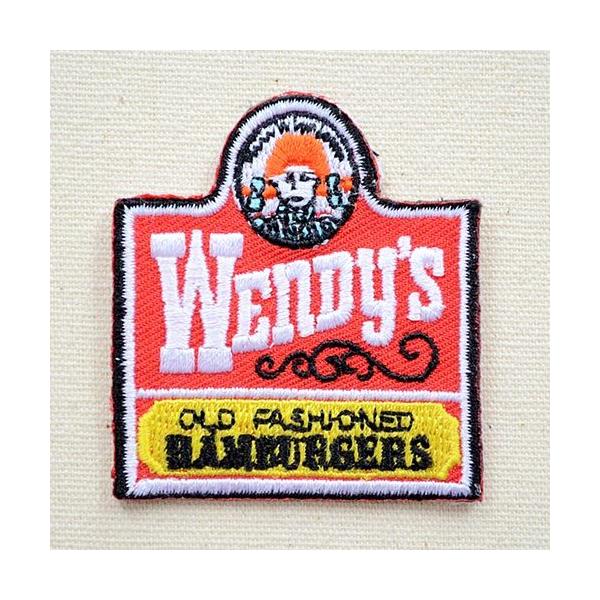 アメリカ生まれのハンバーガーチェーン・Wendy's (ウェンディーズ)のロゴ刺繍ワッペン。アメリカをはじめ、様々な国の企業・カンパニー・ブランドのLOGO MARK(ロゴマーク)刺繍ワッペン・パッチです。海外の洗練されたデザインのロゴで、...