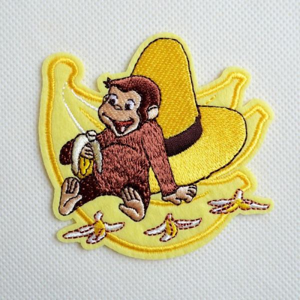 アメリカと日本で人気キャラクター・おさるのジョージ(Curious George)のオフィシャル刺繍シールミニワッペンです。H.A.レイ、M.レイ原作による「ひとまねこざる」「おさるのジョージ」は、半世紀もの間、世界中で愛され続けている人気...
