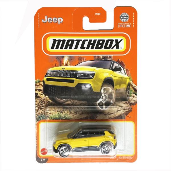 ジープ　アベンジャーです。パッケージサイズ：H165xW108xD30mm材質：金属、プラスチック