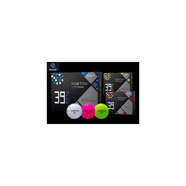 【激飛・即納】Muziik ムジーク CORTEO LITE39 コルテオライト39 PLUS Ball ボール 1ダース ！更に飛距離アップを可能にしたMuziik ムジークのコルテオライト39プラス！！ CORTEO LITE 39 P...
