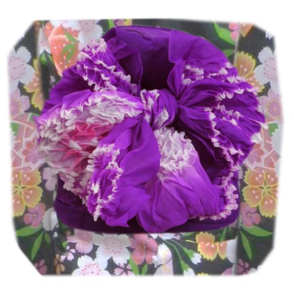 結ぶの簡単。巻いて蝶々結びにするだけで出来上がり。誰でも簡単可愛い浴衣＆着物姿の出来上がり。簡単に結べ、ふわっと感あるスタイルが出来る人気の浴衣帯。どんな色柄の浴衣＆着物にも合わせ易い色柄です。やわらかく結び易く、幅も自分で決めれるので使い...