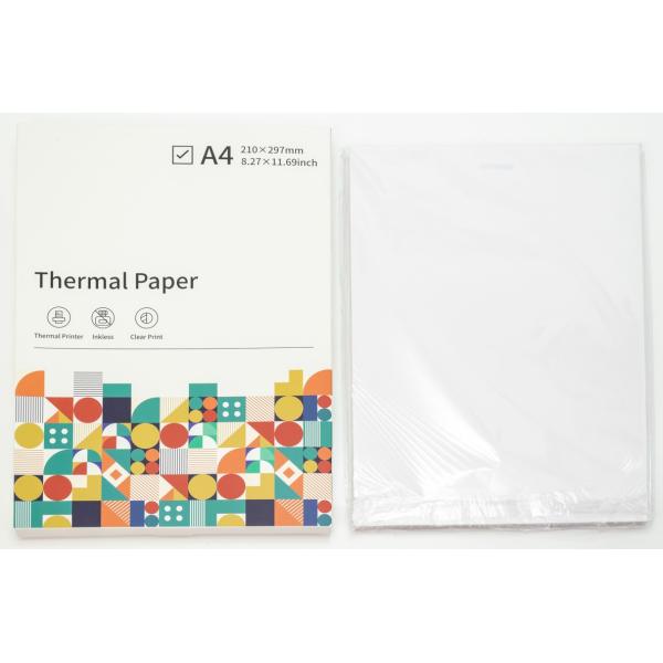 [A4紙仕様]保存性： ノーマル入数：  1箱100枚入りサイズ： 横210mm×縦297mm　（裏面ブラックマーク入り）厚み：75μメーカー：中国製　当店対応プリンター：WS-P83　　注意書き：離島、沖縄は別途運送料金がかかります。