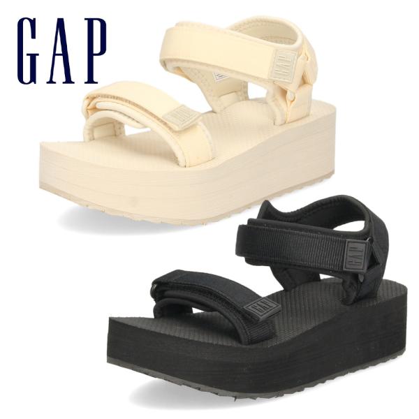 人気の「GAP」から厚底のスポーツサンダルが登場！シンプルなデザインでどんなコーディネートにもマッチする1足。 調整可能なベルクロで履くのも、脱ぐのも簡単なサンダルはお出かけにも便利なこと間違いなし！クッションが優れた厚底ソールは、脚長効果...