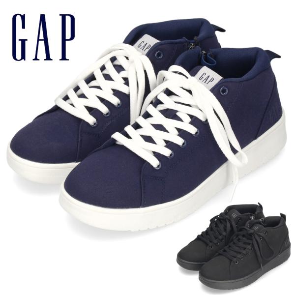 雨の日も安心！GAPの防水設計ミッドカットスニーカーシンプルながら洗練されたデザインが魅力の、カジュアルにもスポーティにも合わせやすいGAPの万能スニーカーです。ミッドカット仕様で足首をしっかりホールドしつつ、スマートなシルエットを実現。4...