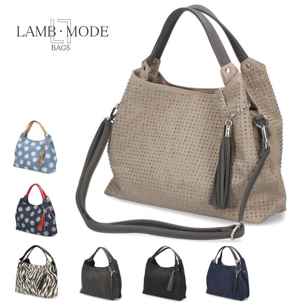 ■商品詳細●ブランド名 LAMB MODE●ブランド品番 38131●シリーズ名 2WAYバルーントートバッグ●カラーブルードットネイビードットゼブラグレーブラックコンビブラック●素材 本体：帆布　裏地：ポリエステル　付属：合成皮革　●原産...