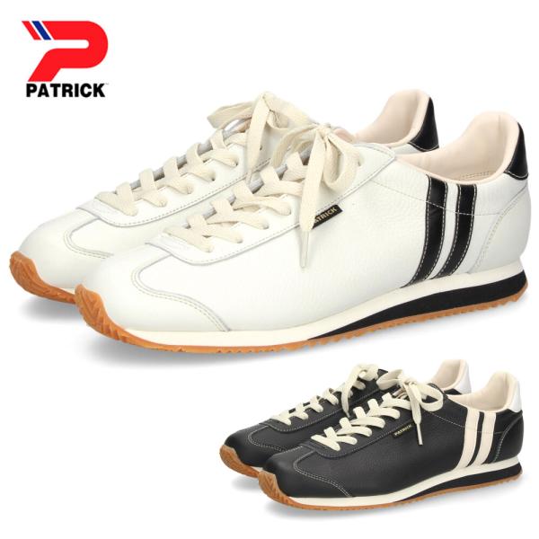 長年愛され続けるPATRICKの人気定番モデル洗練されたシンプルなデザインが魅力のレザースニーカー。アッパーは足当たりの良い柔らかなステアレザーを使用しており、使い込むほどに風合いが増します。軽やかな履き心地と安定感のあるソールで、長時間の...