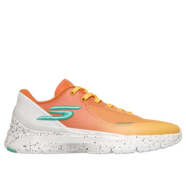 SKECHERS SKX FULL-COURT PRESS品目：メンズ バスケットボール シューズ品番：253035-ORGカラー：オレンジアッパー：合成樹脂/合成繊維ミッドソール：合成樹脂アウトソール：ゴム底生産国：ベトナムSKX Ful...