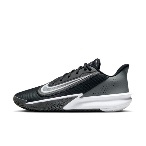 NIKE PRECISION VIIナイキ プレシジョン 7は、ゴールの近くからも遠くからも思いどおりに得点できるようサポート。 確かな接地感、快適な履き心地、コート上でのトラクションを兼ね備えた一足。次のピックアップゲームで指名されたとき...