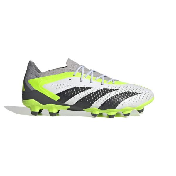 adidas PREDATOR ACCURACY.1 LOW HG/AG品目：メンズサッカースパイク固定式シーズン：2023年Q3モデル品番：IE9429カラー：フットウェアホワイト/コアブラック/ルシッドレモンアッパー：合成皮革/合成繊維...