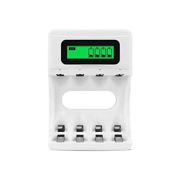 ■品名：1.2V 単3、単4ニッケルカドミウム電池用 USB充電器■種類：4本用■入力：DC 5V 2A■出力：(単3)DC 1.2V 400mA*4　　　　(単4)DC 1.2V 350mA*4