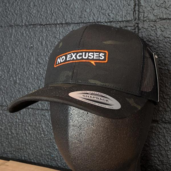 WG OG キャップ メッシュ「NO EXCUSES」／WASISTOCKTS GOLF　ゴルフサイズ：フリー0200136WGオリジナルキャップです！キャップの本体はFLEXFITのメッシュキャップを使用し、フロントパネルは芯のあるしっか...
