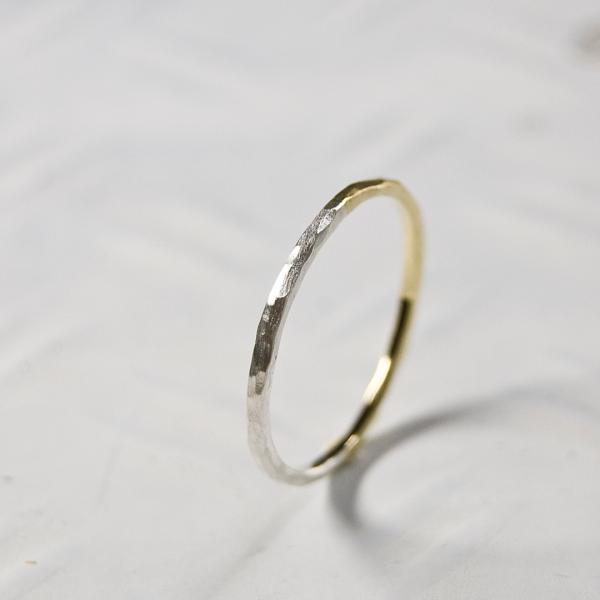 商品番号 : FA-521BRAND : WAS KNOT WASITEM : リング・指輪SIZE : 3号〜27号SPEC : リング幅:約1.5mmMATERIAL : Silver950,BrassFINISH : Matte Ha...