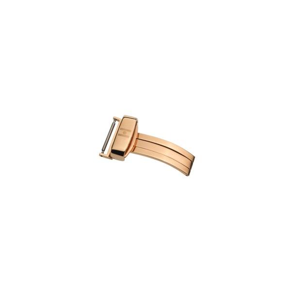メーカー：HIRSCH ヒルシュ　製品名：BC1009-7-18　JANコード：0300282290039　取付幅：18mm　素材：ステンレス　特徴：Deployment Buckle　HIRSCHのHマークをあしらった片開きDバックル。　...