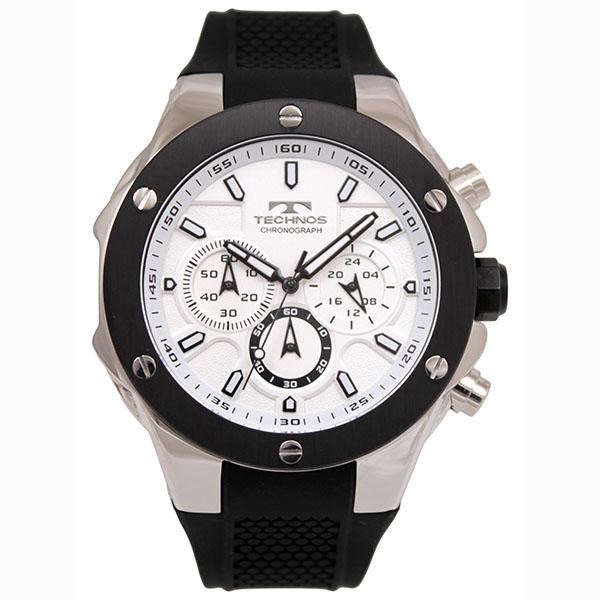 メーカー：TECHNOS テクノス　製品名：T6C22BS　JANコード：4589911884658　防水：5気圧防水　ケースサイズ（mm）：約45.0mm　バンド素材：シリコン　ケース素材：ステンレス　機能 付加仕様：【機能】　ムーブメン...