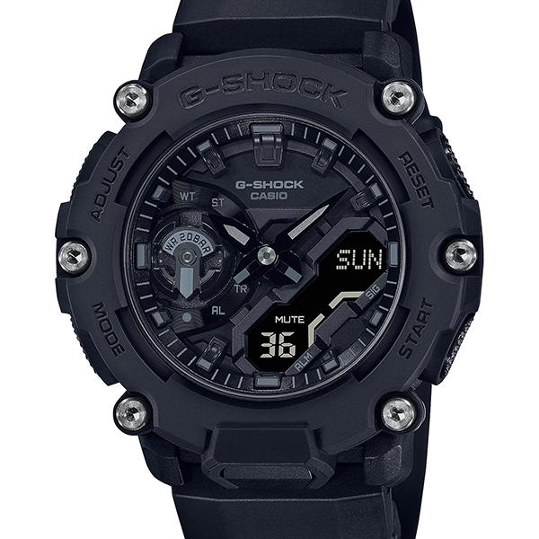 メーカー：CASIO カシオ G-SHOCK ジーショック gshock Gショック g-ショック　製品名：GA-2200BB-1AJF　JANコード：4549526307096　本体サイズ(高さ×幅×奥行)：50.8×47.1×12.8　...