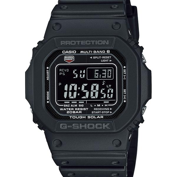 メーカー：CASIO カシオ G-SHOCK ジーショック gshock Gショック g-ショック　製品名：GW-M5610U-1BJF　JANコード：4549526306198　本体サイズ(高さ×幅×奥行)：46.7×43.2×12.7　...
