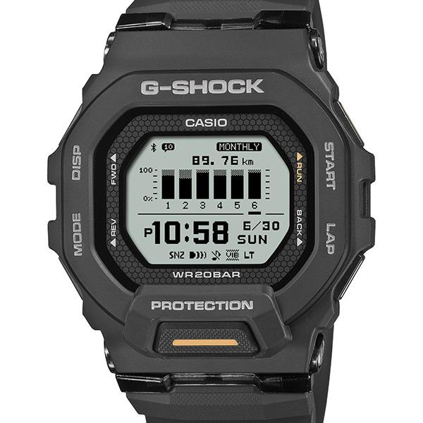 メーカー：CASIO カシオ G-SHOCK  ジーショック gshock Gショック　製品名：GBD-200-1A1JF　JANコード：4549526411564　本体サイズ(高さ×幅×奥行)：48.4×45.9×15.0　本体重量：58...