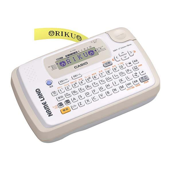 メーカー：CASIO カシオ　製品名：KL-P50-BE　JANコード：4549526702471　説明1：寸法（幅ｘ奥行ｘ高さ）［mm］　189×115×54.5　※高さは足を含んだサイズです　質量　約440g（電池を除く）　液晶表示サイ...