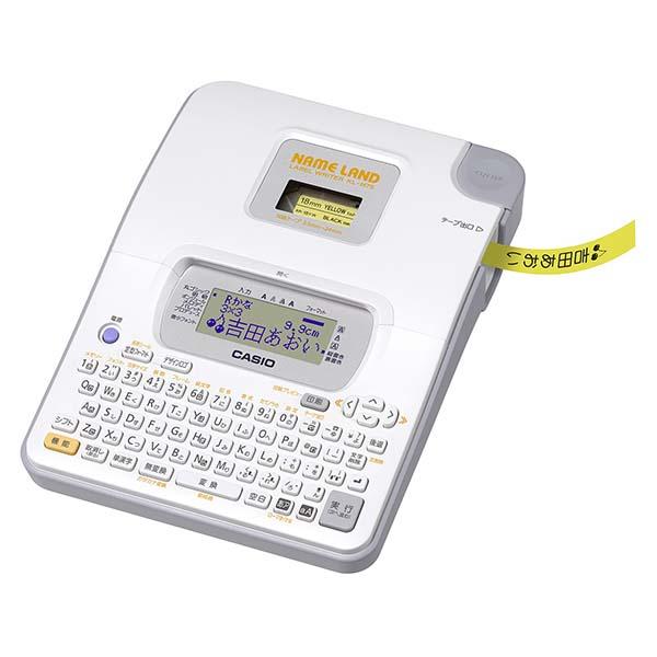 メーカー：CASIO カシオ　製品名：KL-H75　JANコード：4971850185055　説明1：寸法（幅ｘ奥行ｘ高さ）［mm］　167×223×52.5※高さは足を含んだサイズです　質量　約610g（電池を除く）　液晶表示サイズ（文字...
