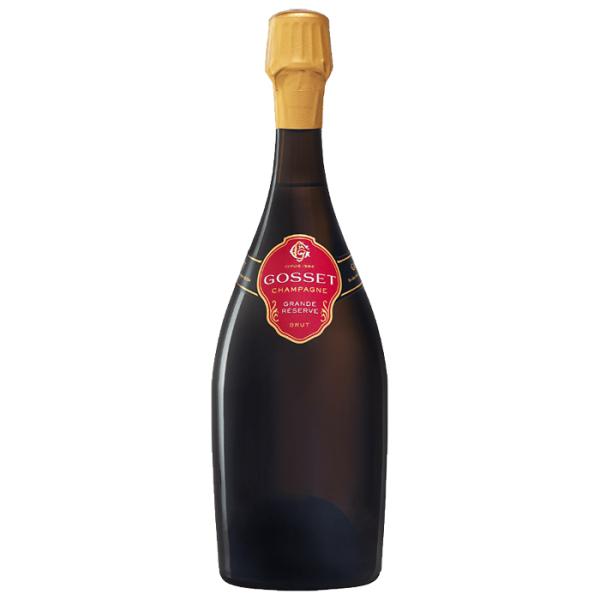 原語表記： Gosset Grande Reserve Brut[NV]タイプ： スパークリングワイン生産地： フランス / シャンパーニュ品種： ピノノワール、シャルドネ、ピノムニエ