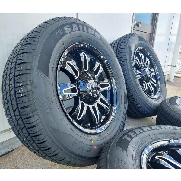 ◇ホイールブランド LEXXEL WHEEL◇ホイール名 Balano offroad style -バレーノ◇カラー ブラックミルドマシニング◇ホイールサイズ 17×8.0◇オフセット +35◇P.C.D/ホール数 114.3/127-1...