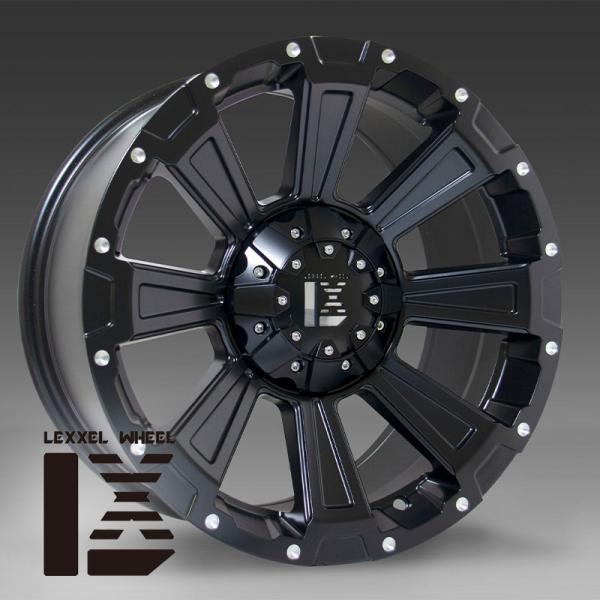 《商品情報》◇ホイール名　LEXXEL WHEEL DeathRock◇カラー　マットブラックミルド　◇ホイールサイズ　16×7.0　◇オフセット　+35　◇P.C.D/ホール数　114.3-5H　【商品に関して】新品ホイールのみ　1本から...