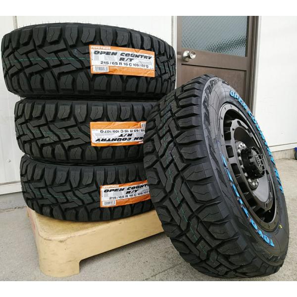 車検対応 200系 ハイエース HIACE 16インチ SwaGGer タイヤホイール TOYO オープンカントリーR/T 215/65R16 新品4本セット :SwaGGer16OPRT-1 ...