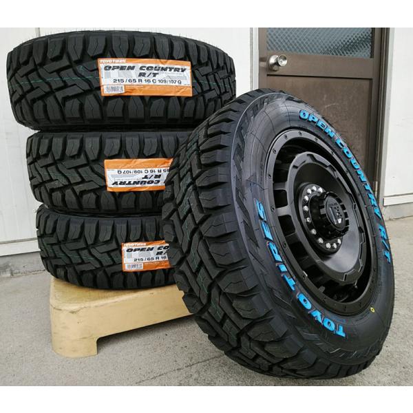 車検対応 200系 ハイエース HIACE 16インチ SwaGGer タイヤホイール TOYO オープンカントリーR/T 215/65R16 新品4本セット :SwaGGer16OPRT-1 ...