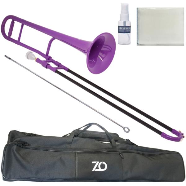 北海道/沖縄/離島は送料実費請求。スライドを調整して動きをスムーズにして出荷します！弊社作成のスライドポジション(運指表)メモ入り！演奏時はウォータースプレーでスライド部分に水を吹き付けます。プラスチック製の管楽器全般にですが「初心者が吹き...