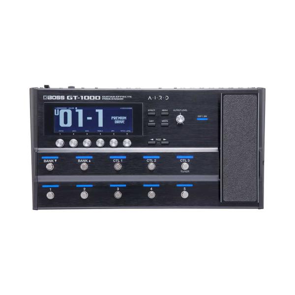 GT-1000の全てのアンプ・タイプはAIRDテクノロジーを用いて開発されています。透き通るようなクリーンから重厚なハイゲインまで、あらゆるスタイルに対応できるBOSSオリジナル・アンプを搭載。独自のデジタル信号処理技術「MDP（Multi...