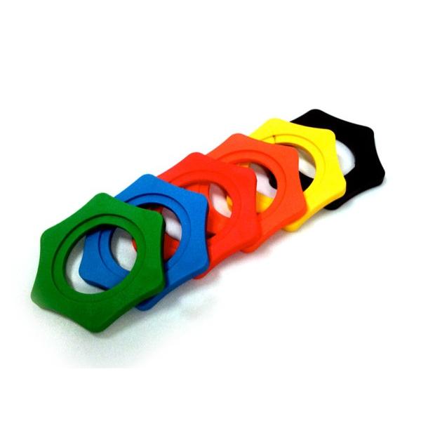 W&amp;H MA88-6製品仕様■ マイクの転がり防止リング6個入り カラー6色マイクロフォンにつけることによりマイクを机などに置いたときの転がりを防止します。穴の直径：約33mm