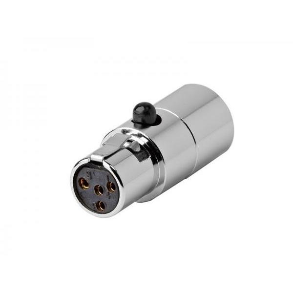 ■《 マイクロライトシリーズ 》オプション 端子アダプター■ AKG ( エーケージー )  MDA4 SHU ◆ Microdot→TA-4F変換アダプター［ 商品説明 ］◆ Shureワイヤレスシステムのボディーパック型送信に接続するた...