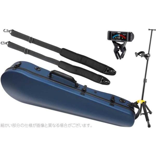 ビオラケースとスタンド,ビオラ用クリップチューナーのセット☆Carbon mac viola cases CFA-2S satin カーボンマック ビオラ用 サテン ハードケース サテンシリーズは、落ち着いた大人な雰囲気のカラーリングが特長...