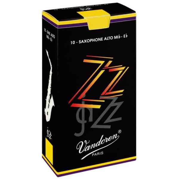 3番 ジャズ・サックス奏者によるテストでは、この新製品ZZリードはジャズに要求されるスタイルである明るさや音色を犠牲にせずに、素早く反応することが分かりました。自由な吹奏感で、すぐミュージシャンたちのお気に入りになりました。■vandore...