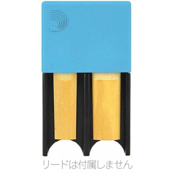 薄くて小さく持ち運びやすいリードケース。表に２枚、裏に２枚の合計４枚収納できます。ポケットやケースに入れてもばらつかず、コンパクトに４枚まで持ち歩くことが可能なので、本番などでもサッと取り出してスマートにリードを交換できます。リードを押さえ...