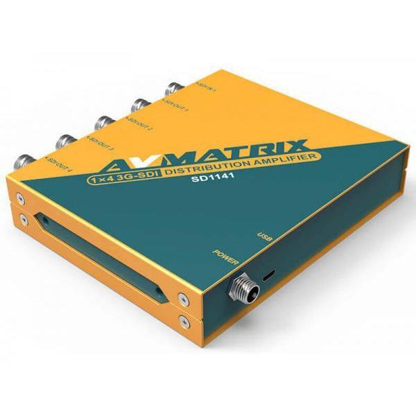 ● SDI 4分配器● 3G/HD/SD-SDIマルチフォーマット対応● リクロック&amp;イコライザ機能搭載● 入力信号のケーブル補償機能 3G-SDI 120m（5C-FB）● タイムコード及びエンベデッドオーディオの分配に対応● ネ...